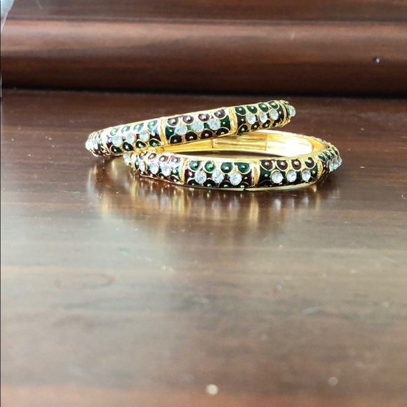 Jewelry | Meena Engraved Bangle | Poshmark